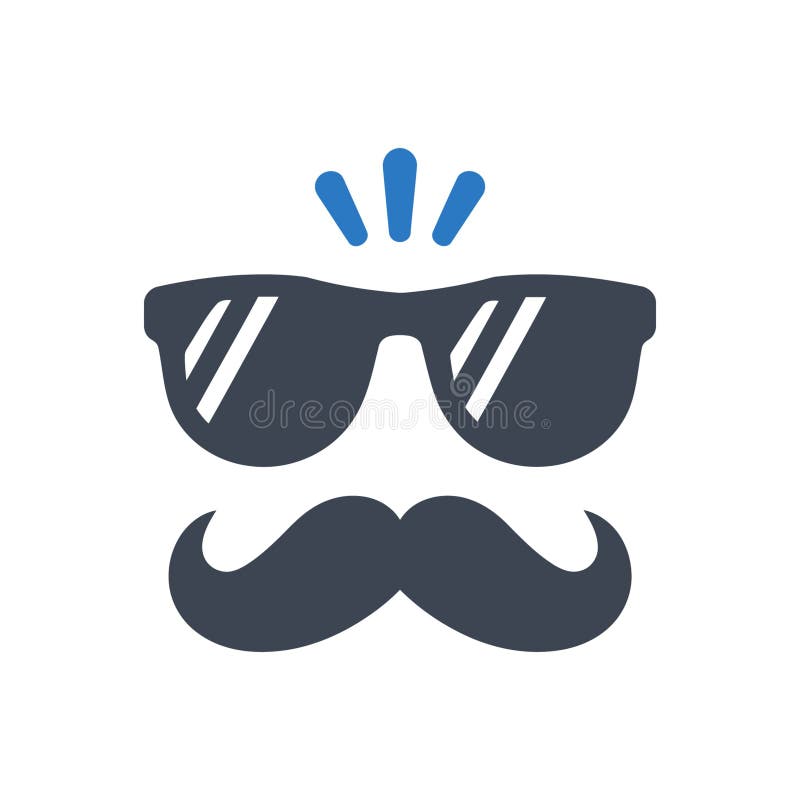 Cool Personality Icon stock illustration. Illustration of vector ...