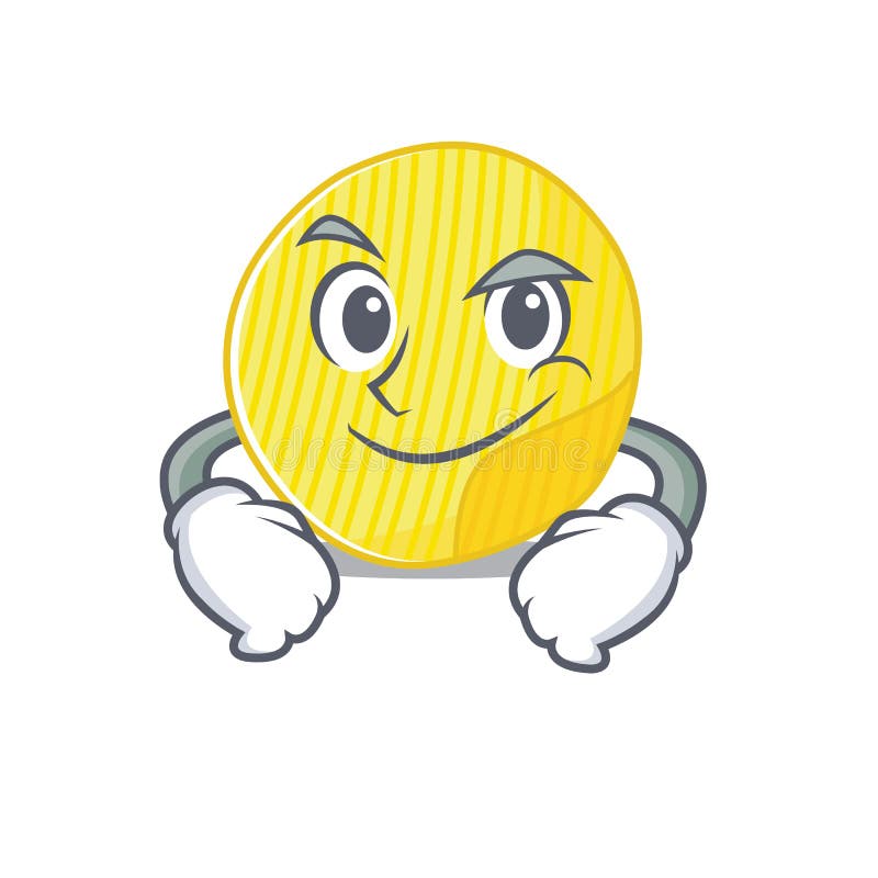 Smiley Potato Chips Cartoon Character Design Wearing Headphone Stock ... Smiley Potato Chips Cartoon Character Design Wearing Headphone Stock ...