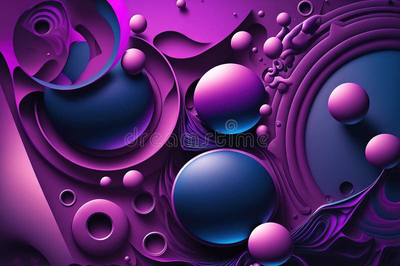 Cool Purple Abstract Background Image Stock Illustration Illustration