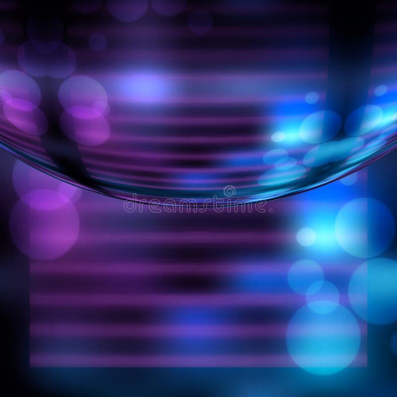 Cool Purple Blue Glow Abstract Backgrounds Stock Illustration ...