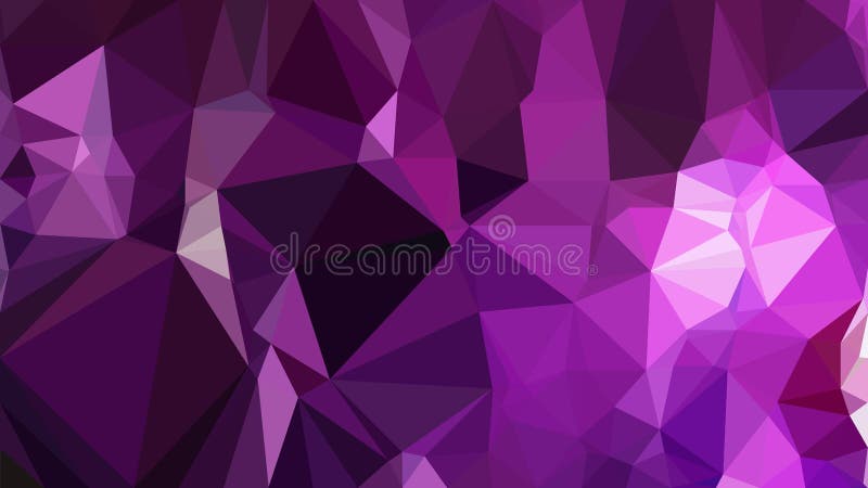 Cool Purple Polygon Triangle Pattern Background Stock Vector ...