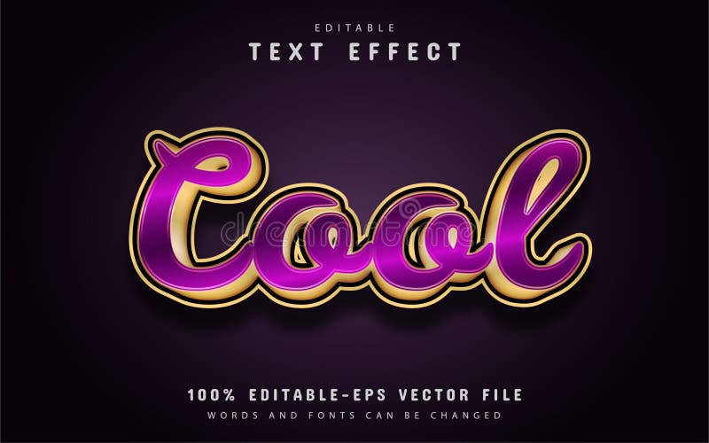 Editable Cool Logo Text Stock Illustrations – 668 Editable Cool Logo ...