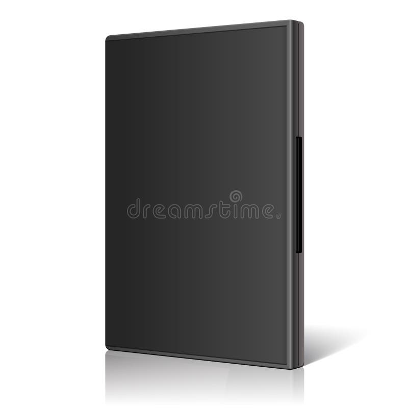 Cool Realistic Case for DVD or CD Disk. Vector Stock Vector ...