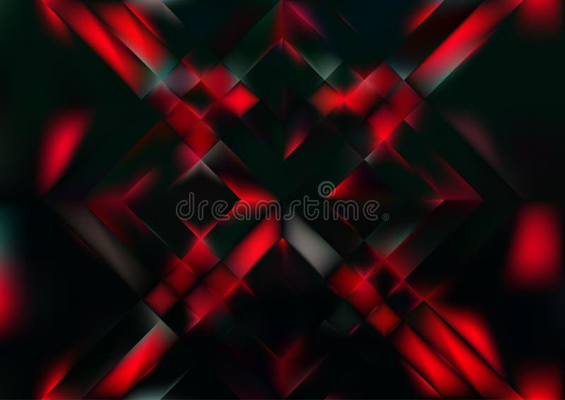 Cool Red Background Vector Graphic Stock Vector - Illustration of black ...