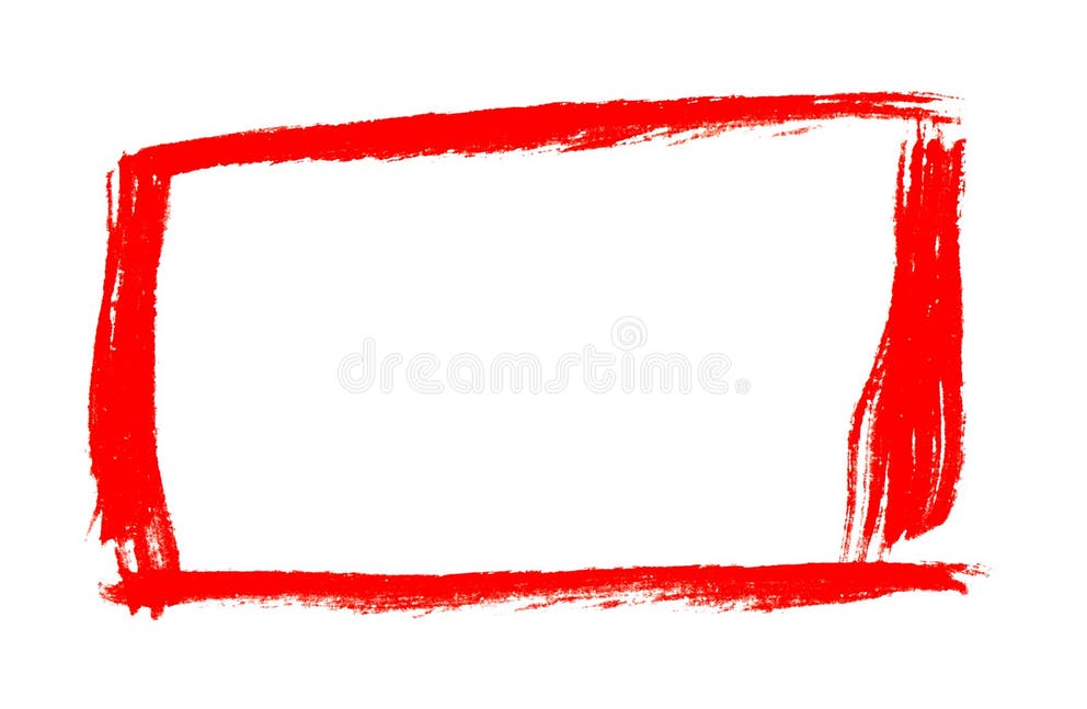 Cool Red Grunge Frame with Copy Space Stock Illustration - Illustration ...