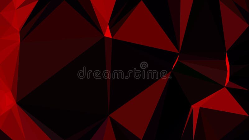 Cool Red Polygonal Triangular Background Vector Art Stock Vector ...