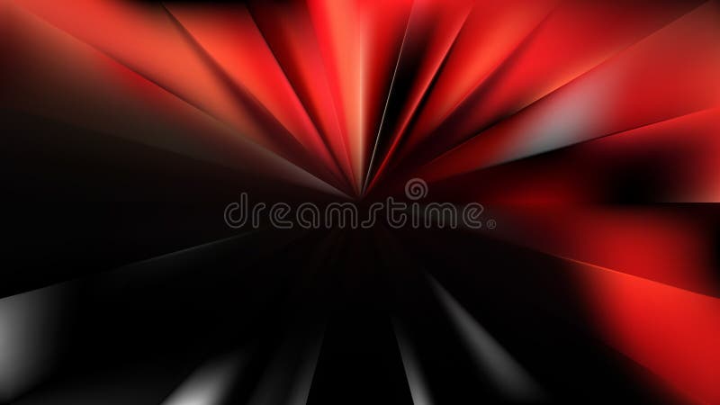 Cool Red Rays Background Vector Art Stock Vector - Illustration of ...