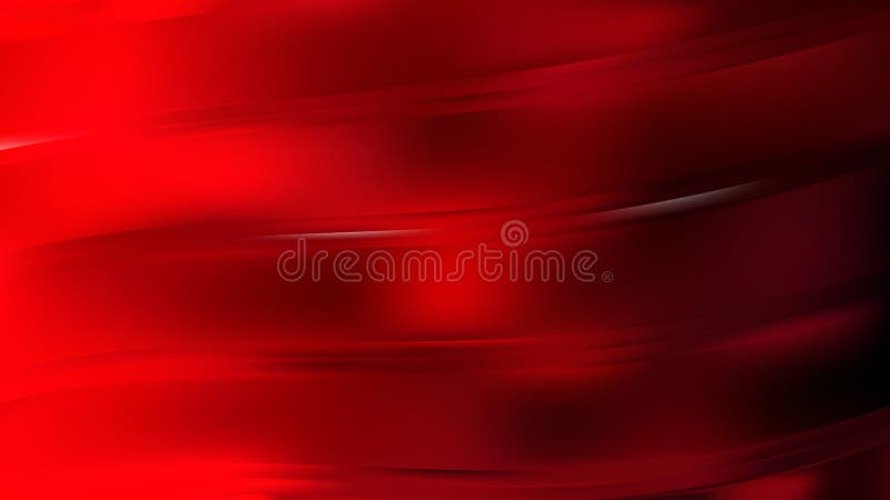 Cool Red Wave Background stock illustration. Illustration of lights ...