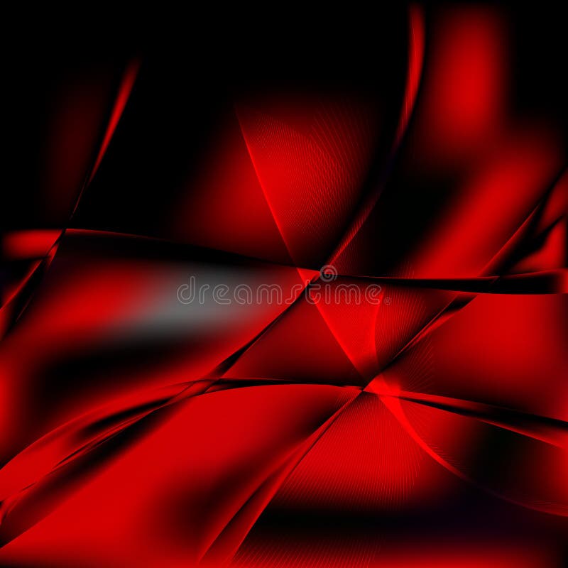 Cool Red Wave Lines Background Design Template Stock Vector ...