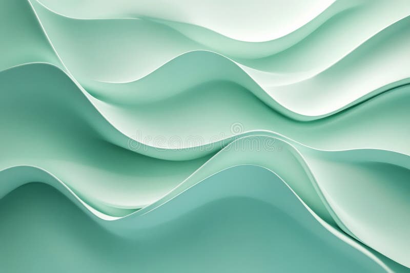 A Cool, Refreshing Background in Shades of Mint Green and Aqua, with ...