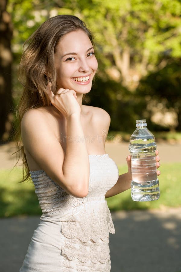 Cool refreshing water. stock photo. Image of latino, portrait - 26038668