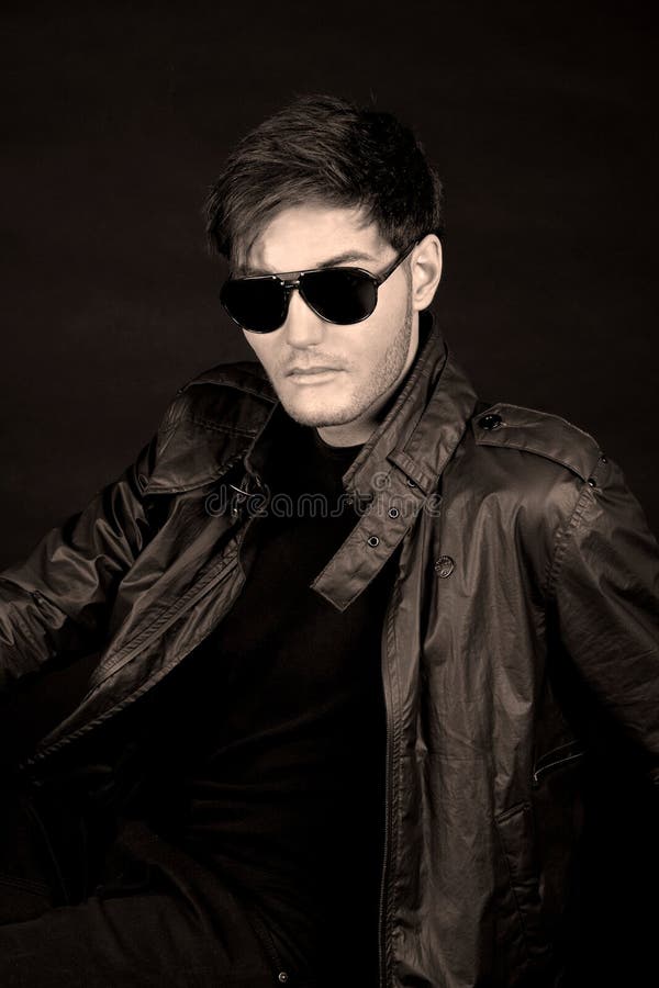 Cool retro guy stock image. Image of good, lifestyles - 13907223