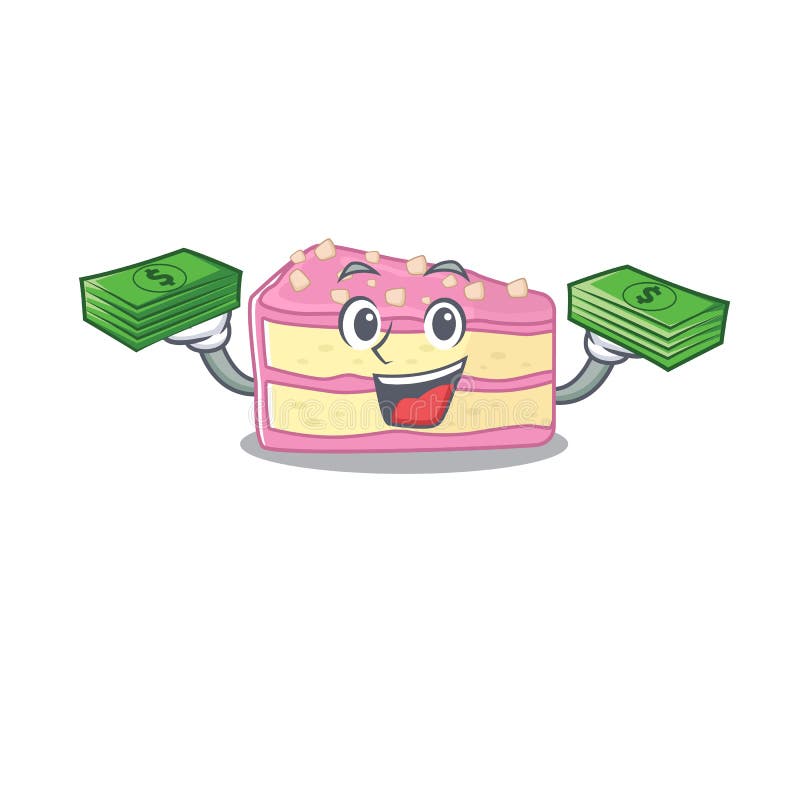 Rich Strawberry Cake, Hand Draw Sketch Vector Stock Vector ...