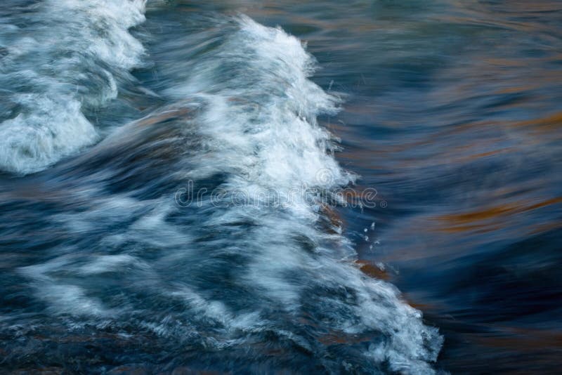 Cool Ripple on a Small River Stock Photo - Image of small, cool: 169438276