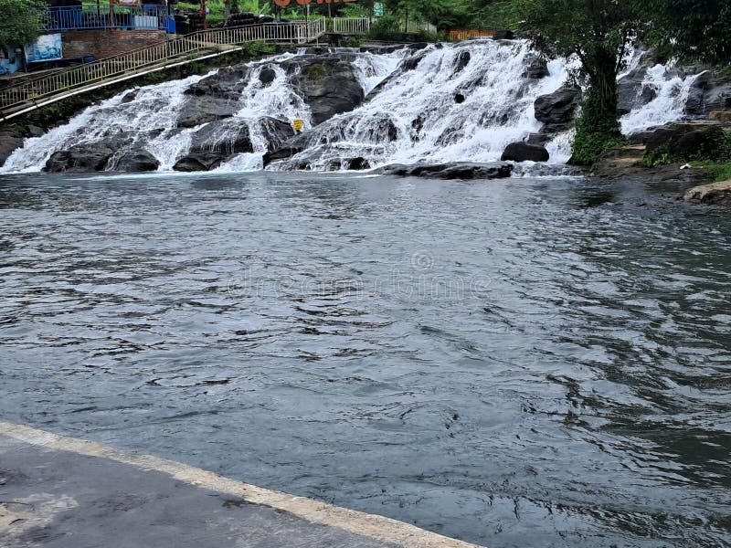 Cool River Water Amidst the Rocks Stock Photo - Image of calming ...