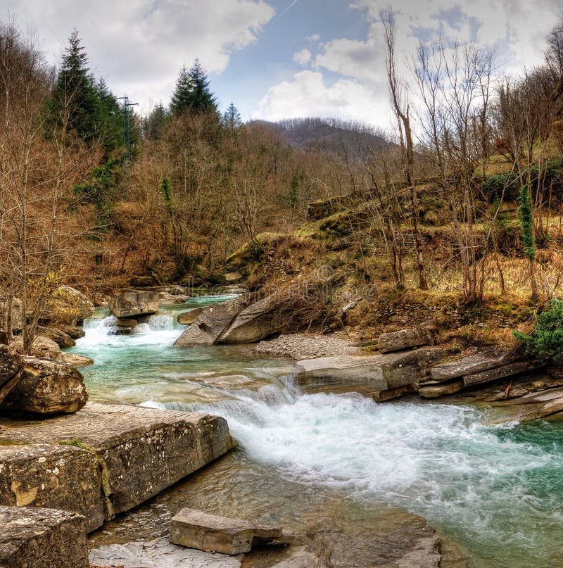 Cool river stock photo. Image of park, river, tree, waterfall - 37161080