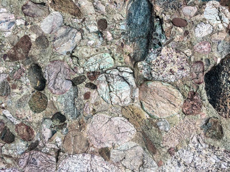 Cool Rock Texture Background with Different Colors Stock Photo - Image ...