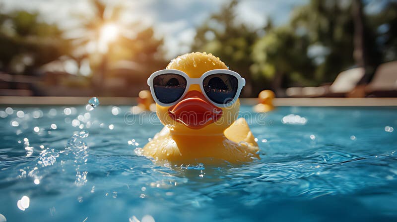 Ducky Poolside Stock Illustrations – 11 Ducky Poolside Stock ...