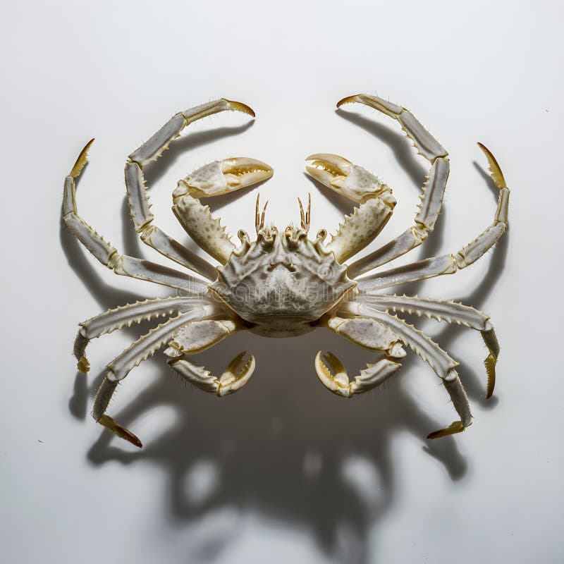 Majestic Spider Crab stock illustration. Illustration of shellfish ...