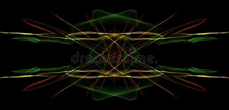 Cool Sci-fi Abstract Line Background Pattern Stock Illustration ...