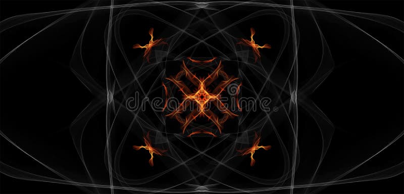 Cool Sci-fi Abstract Line Background Pattern Stock Illustration ...