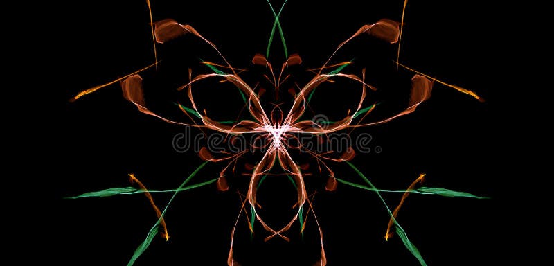 Cool Sci-fi Abstract Line Background Pattern Stock Illustration ...