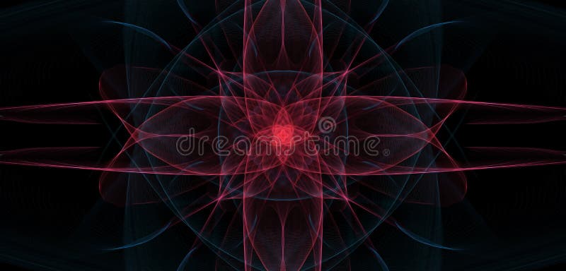 Cool Sci-fi Abstract Line Background Pattern Stock Illustration ...