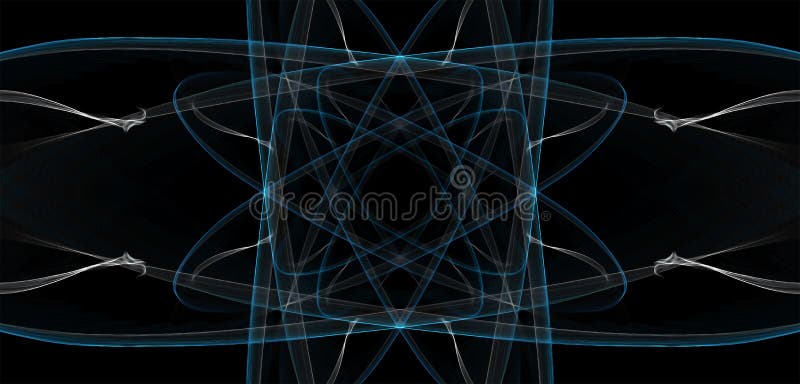 Cool Sci-fi Abstract Line Background Pattern Stock Illustration ...