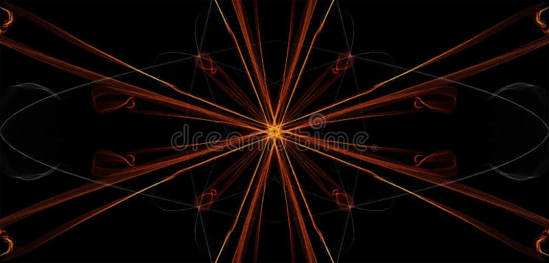 Cool Sci-fi Abstract Line Background Pattern Stock Illustration ...