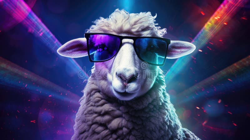 Cool Sheep Disco Background Stock Photos - Free & Royalty-Free Stock ...