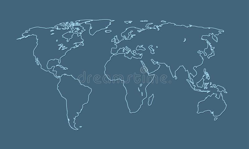 Cool World Map With Countries