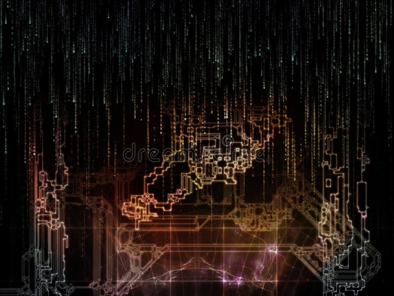 Cool Space Division stock illustration. Illustration of design - 33021438