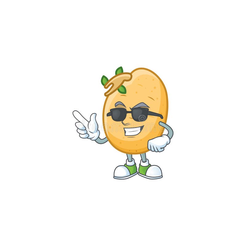 Cool Potato, Illustration, Vector Stock Vector - Illustration of ...