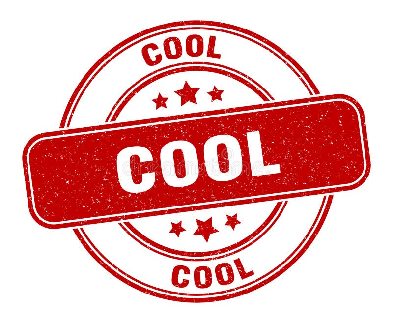 Cool Stamp. Cool Label. Round Grunge Sign Stock Vector - Illustration ...