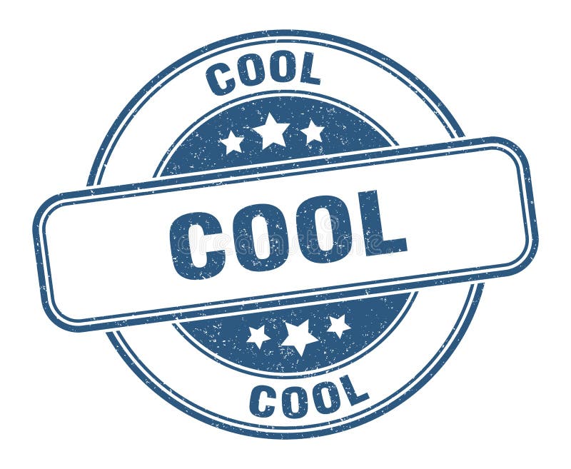 Cool Stamp. Cool Label. Round Grunge Sign Stock Vector - Illustration ...