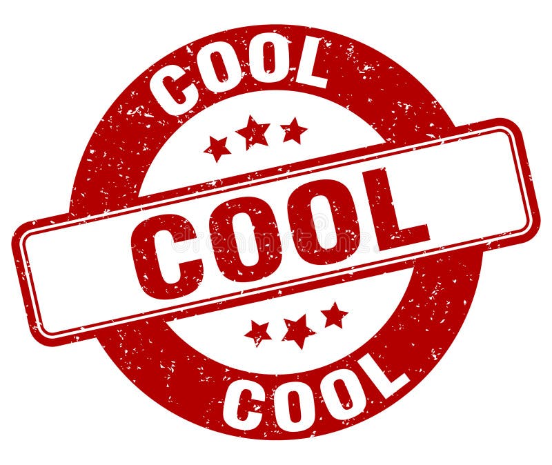 Cool Stamp. Cool Label. Round Grunge Sign Stock Vector - Illustration ...