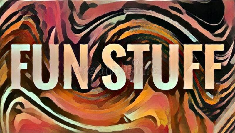 Cool Stuff Fun Abstract Background Header Illustration Stock ...