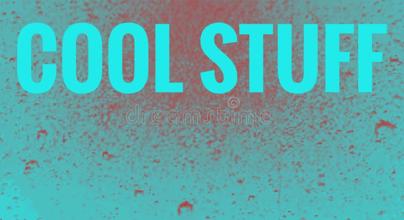 Cool Stuff Header Abstract Background Illustration Stock Image - Image ...