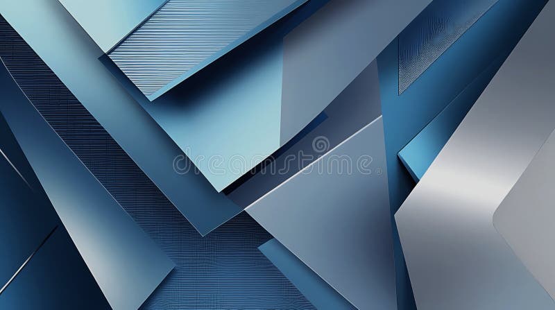 Cool Tech Geometry Unique Design Stock Illustration - Illustration of ...