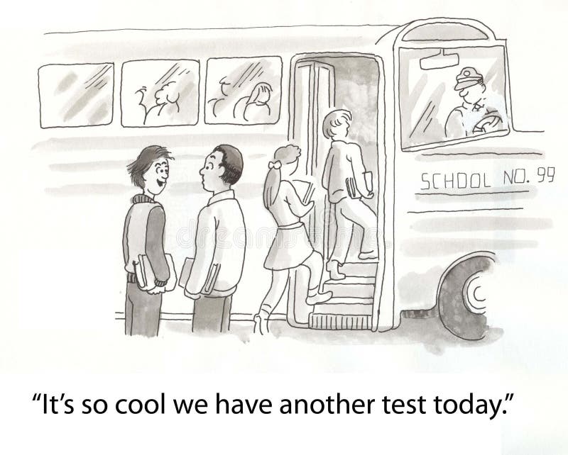 Cool test stock illustration. Illustration of race, homework - 23630353