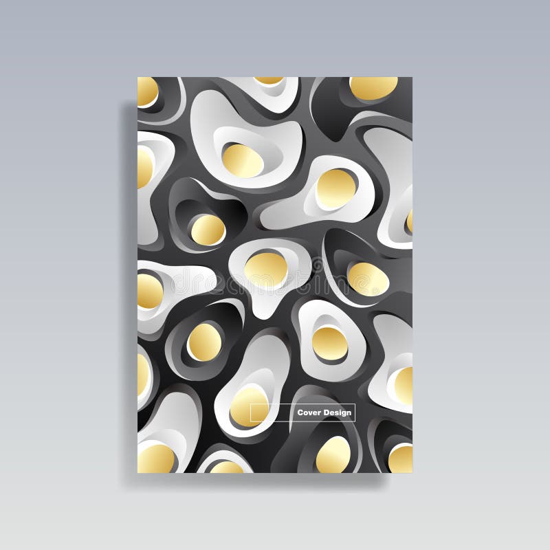 Cool Trendy Gradient Shapes Stock Vector - Illustration of composition ...