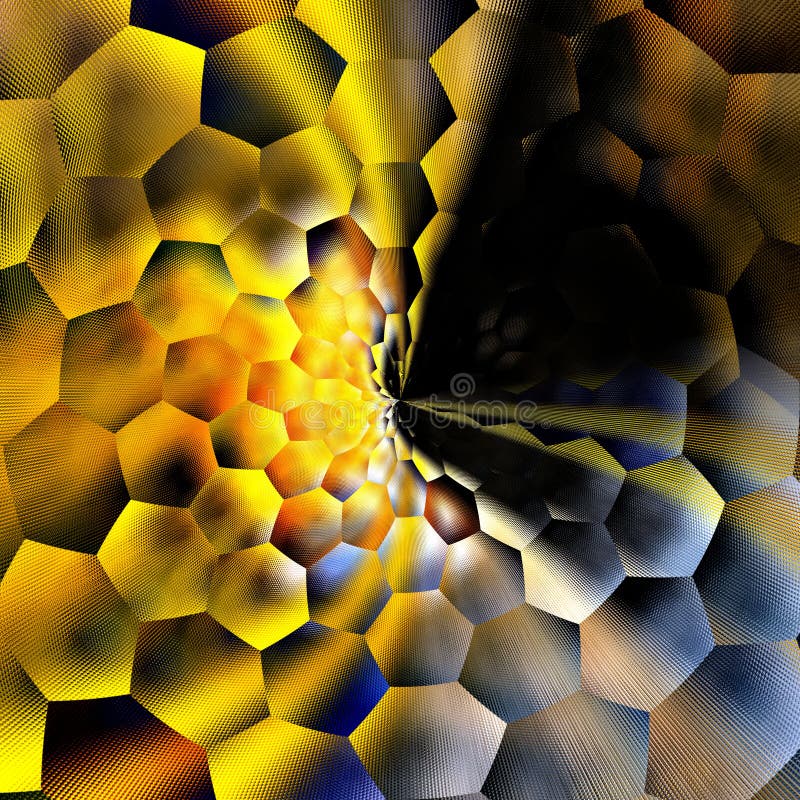 Cool and Unique Yellow Leaf Abstract Background Illustration Stock ...