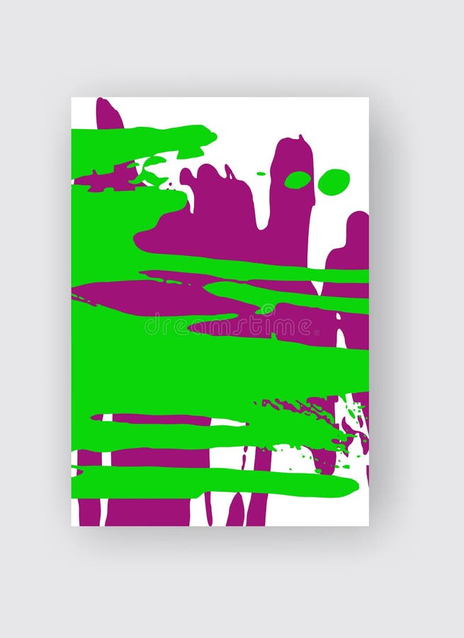 Cool Vector Bright Poster with Abstract Colorful Elements Stock Vector ...