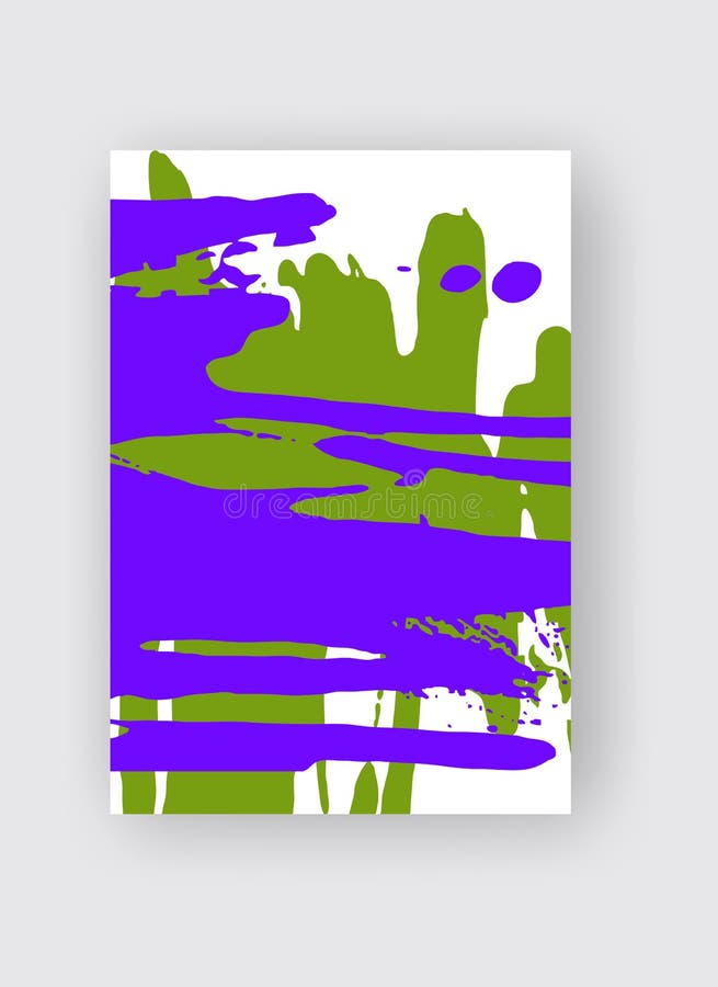 Cool Vector Bright Poster with Abstract Colorful Elements Stock Vector ...