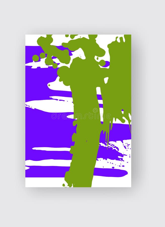 Cool Vector Bright Poster with Abstract Colorful Elements Stock Vector ...