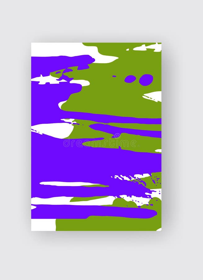 Cool Vector Bright Poster with Abstract Colorful Elements Stock Vector ...