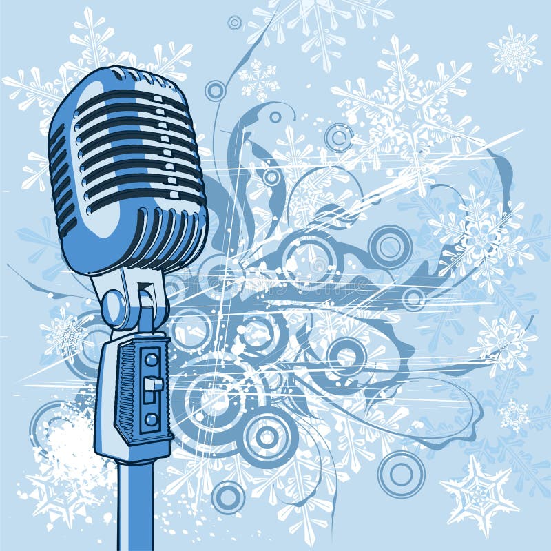 Vintage Microphone Vector Free Download Vintage Microphone Isolated