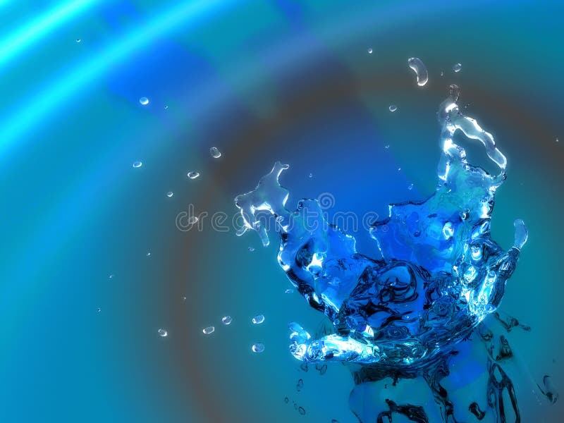 Cool water splash stock illustration. Illustration of jump - 3259591