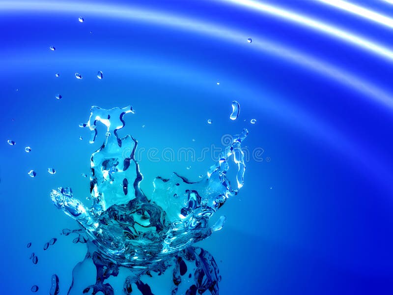 Cool water splash stock image. Image of brandy, glowing - 3259617