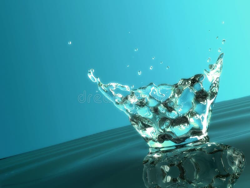 Cool water splash stock image. Image of brandy, glowing - 3259617